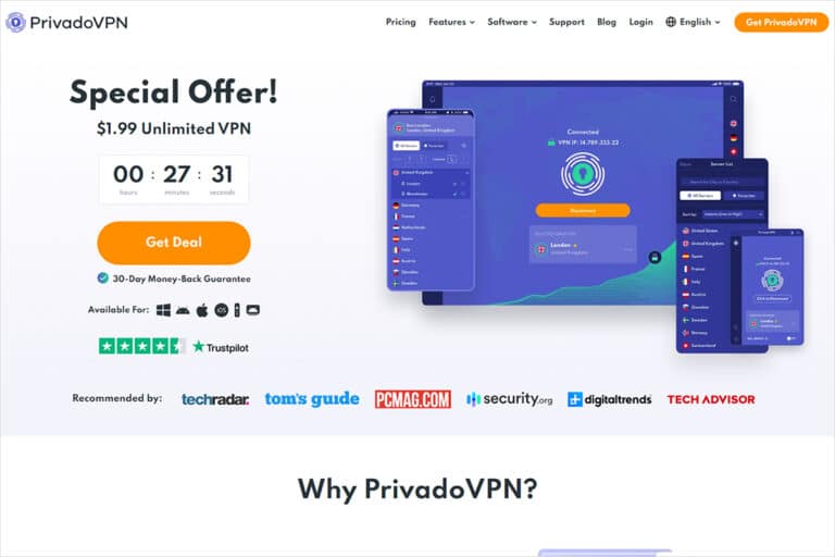 2026最新 PrivadoVPN 评测官网下载购买使用指南 - VPNOOL